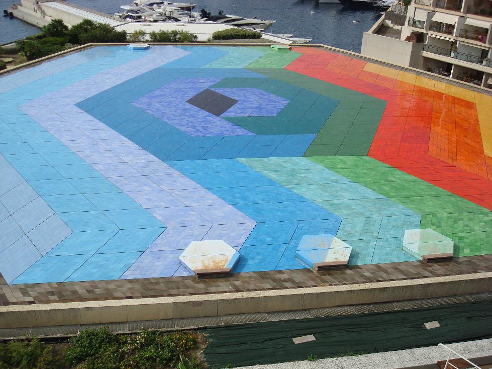 Hexa Grace - Victor VASARELY - Chemin Sculptures Rainier III